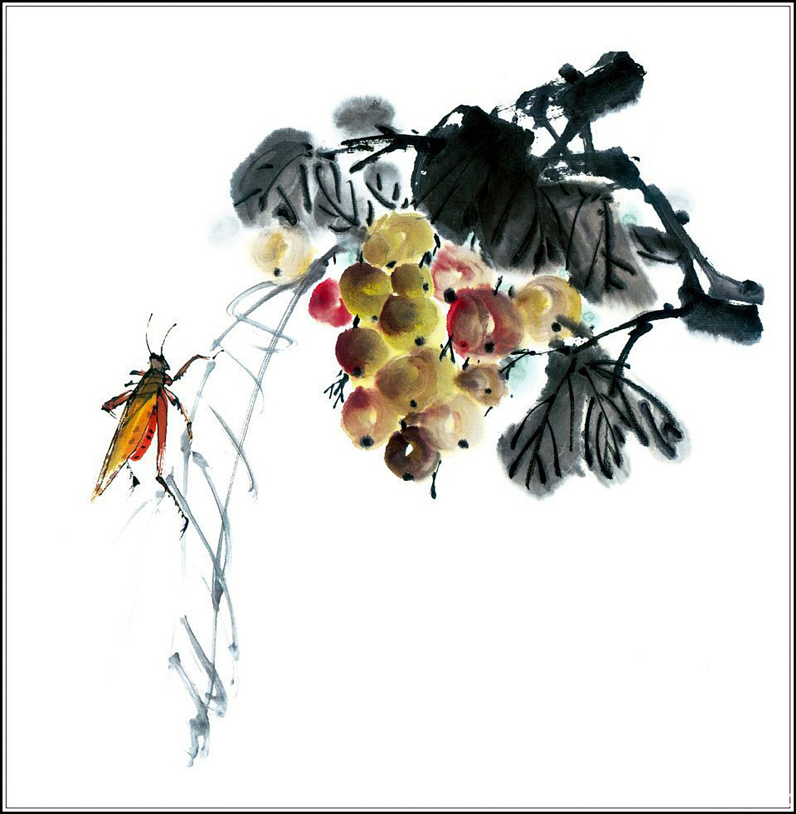 0072_花鸟_高清花鸟素材图A015_2400x2455PX_TIF_180DPI_17_0装饰画超高清大图原图扫描真迹全图书画图片下载